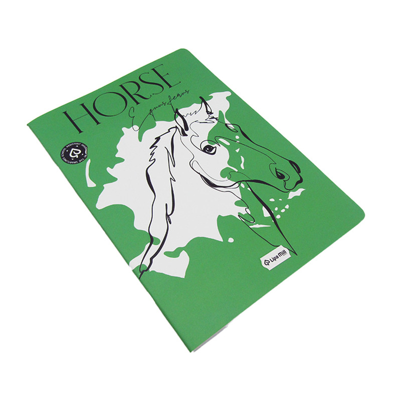 Lined Softcover Notebook - A4 - Horse - Shop Online Stationery ...