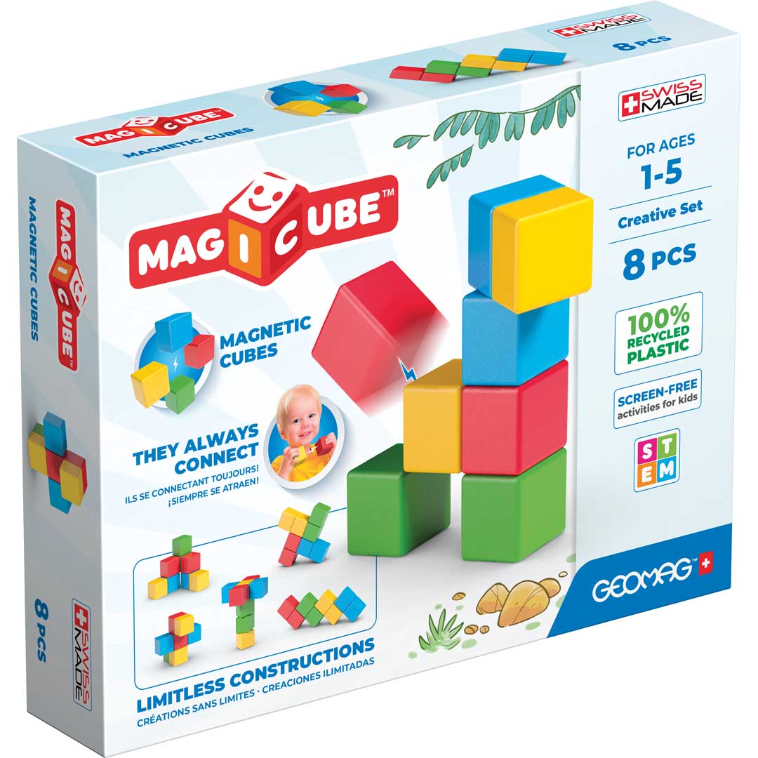 Geomag Magicube Creative Magnetic Building Block - 8 Pcs - Shop Online ...