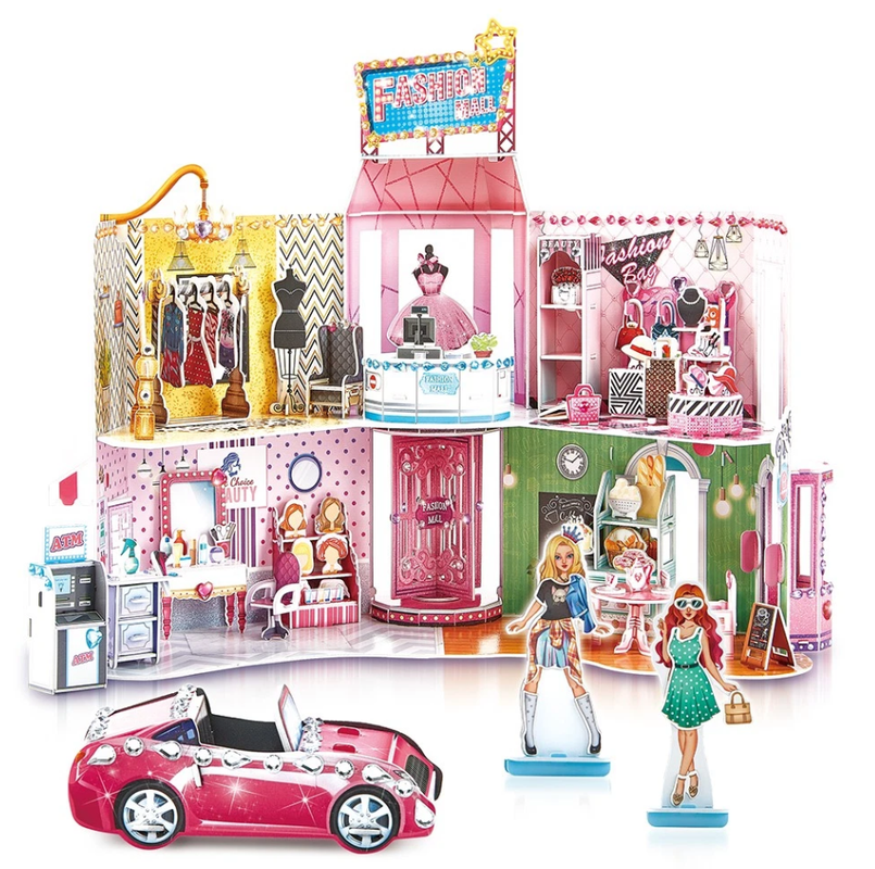 CubicFun Super Star Fashion Mall 3D Jigsaw Puzzle - 157 Pcs - Shop ...